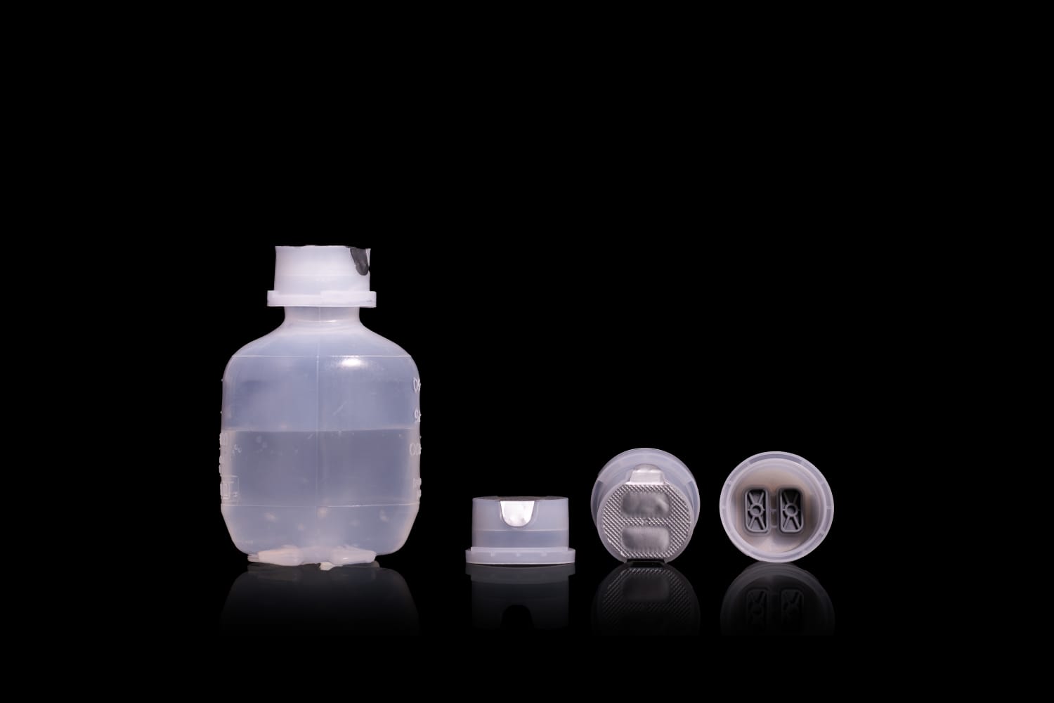 Twin Port Foil Cap – Dual IV Port Cap | Pharma Infusion Packaging